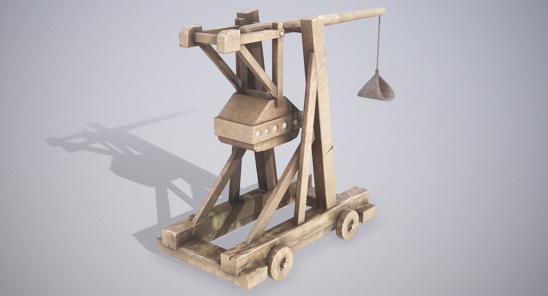 3D asset siege weapons model - TurboSquid 1344271