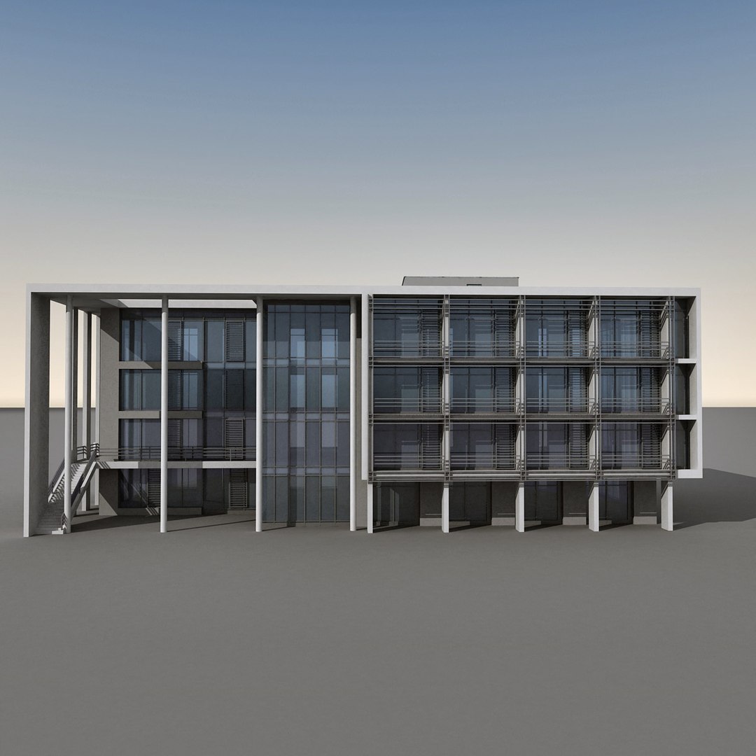 3d Modern Building