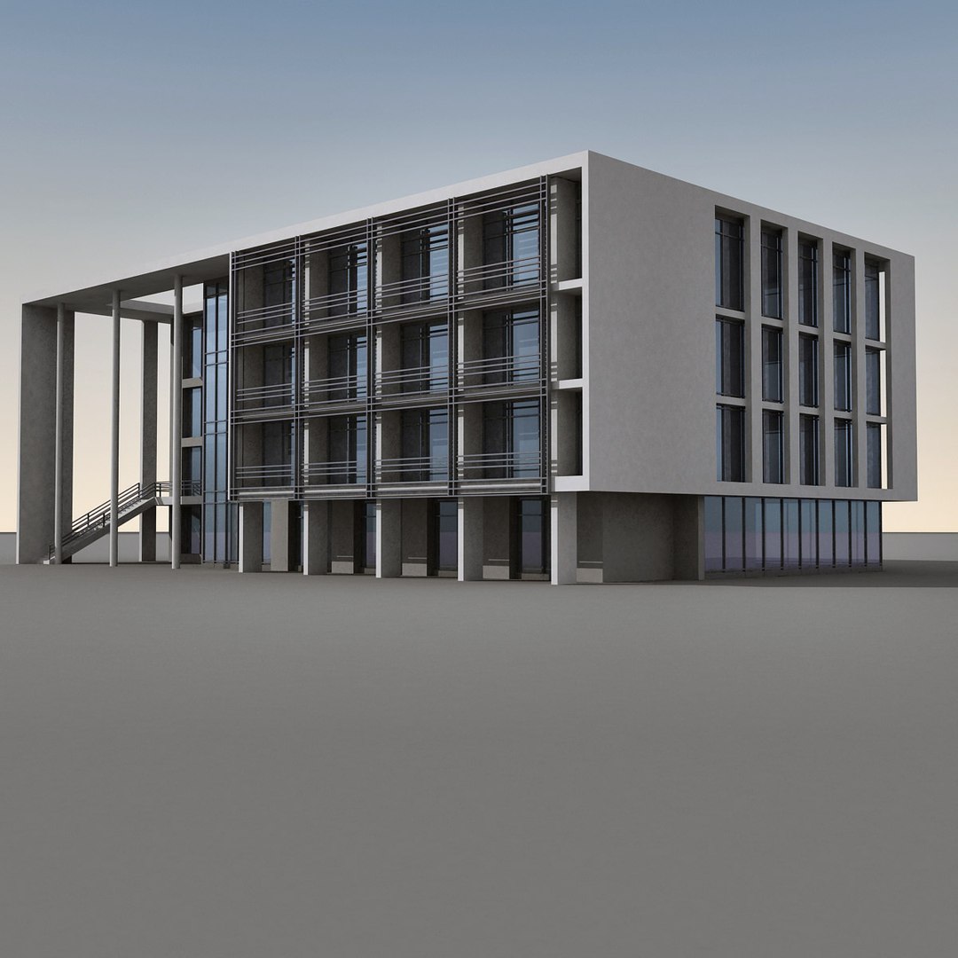 3d Modern Building