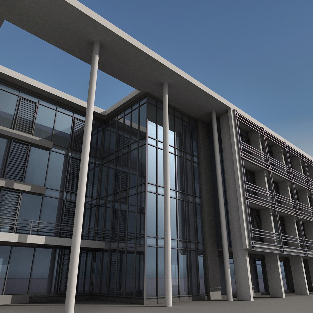3d Modern Building