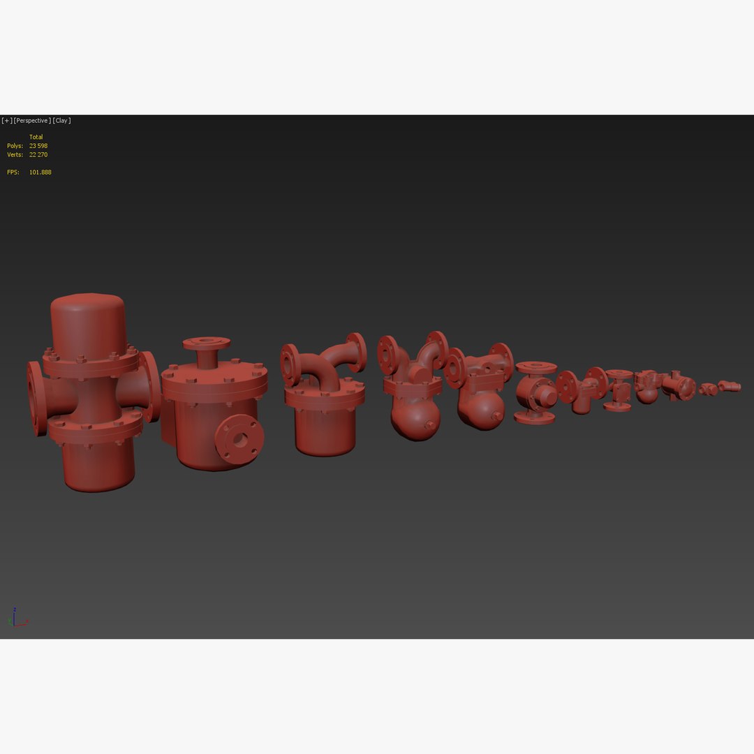 Steam Trap 3D Model - TurboSquid 1918152