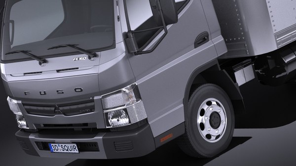 modelo 3d Mitsubishi Fuso BOX 2016 - TurboSquid 1034935