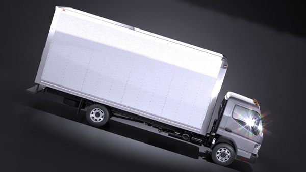 modelo 3d Mitsubishi Fuso BOX 2016 - TurboSquid 1034935