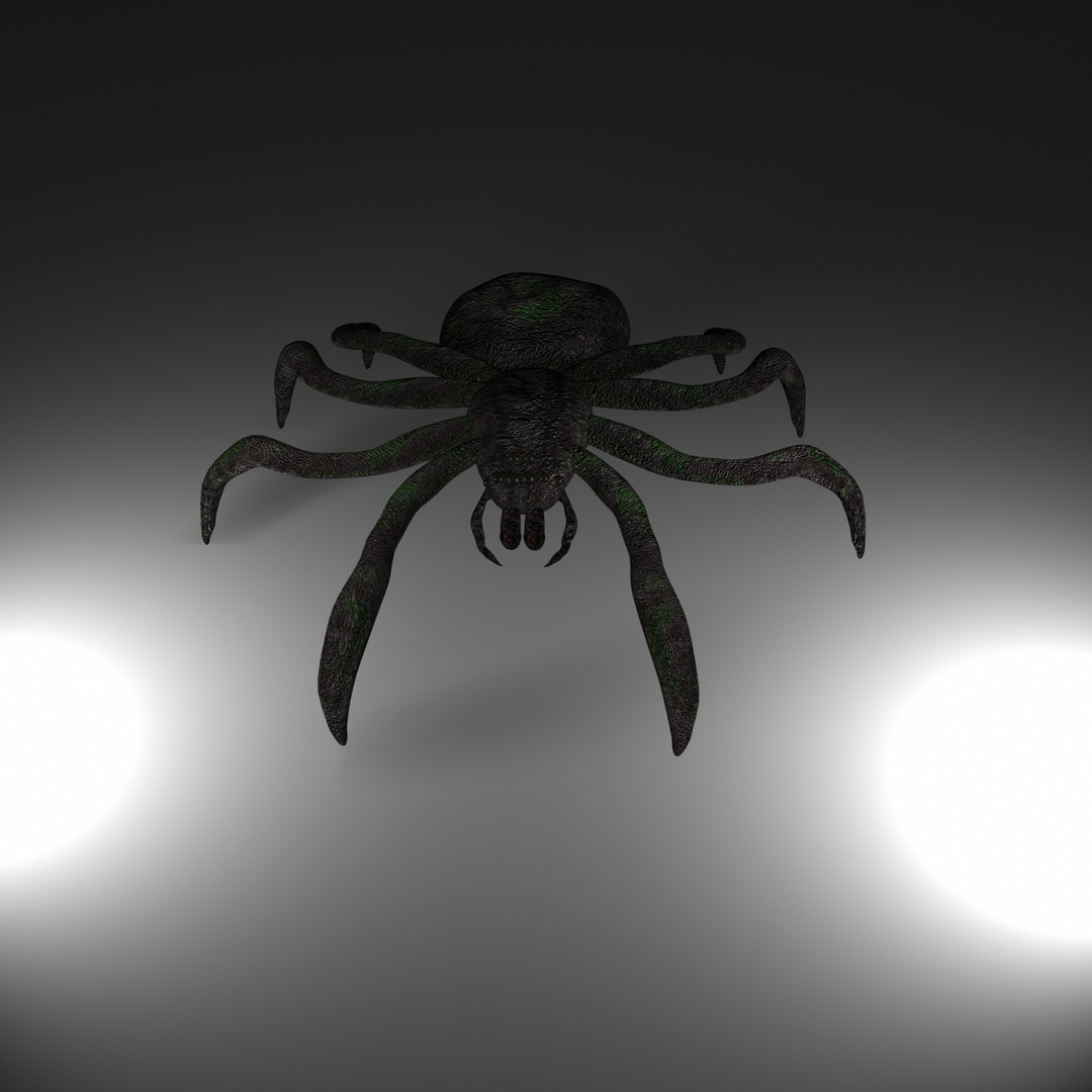 3d Model Monster Spider