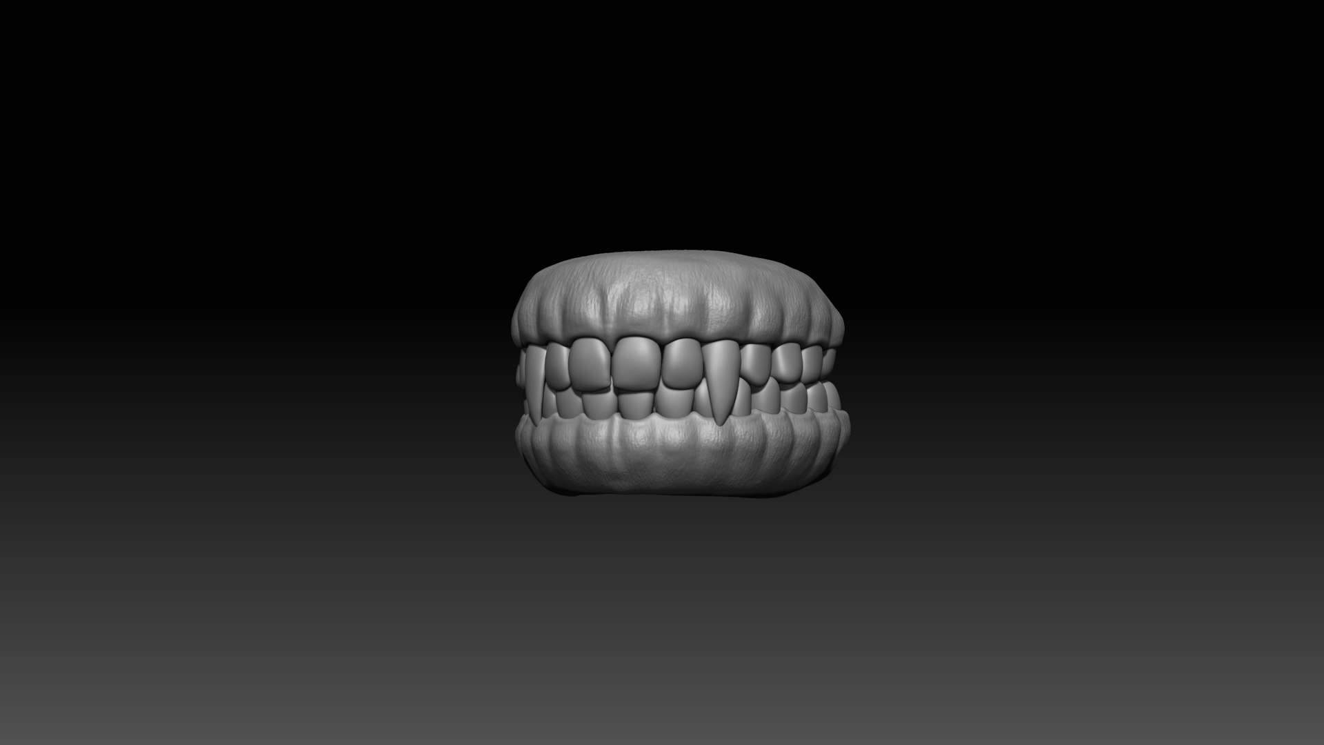 3D Monster Jaws - TurboSquid 1729650