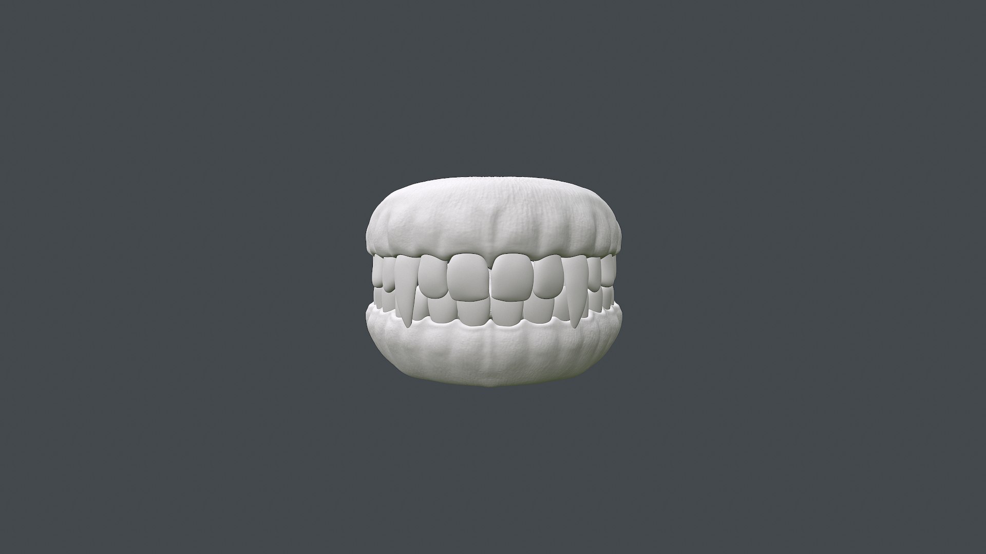 3D Monster Jaws - TurboSquid 1729650