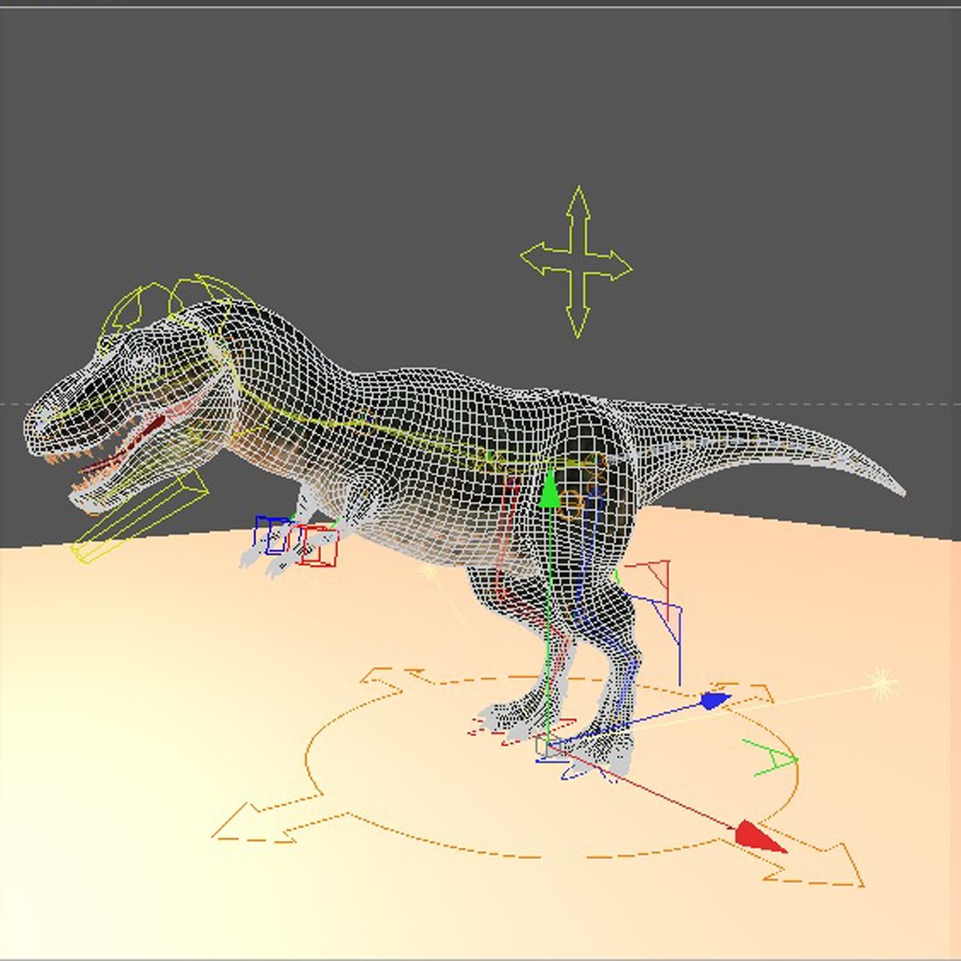 Tyrannosaurus Rex T-rex 3d Model