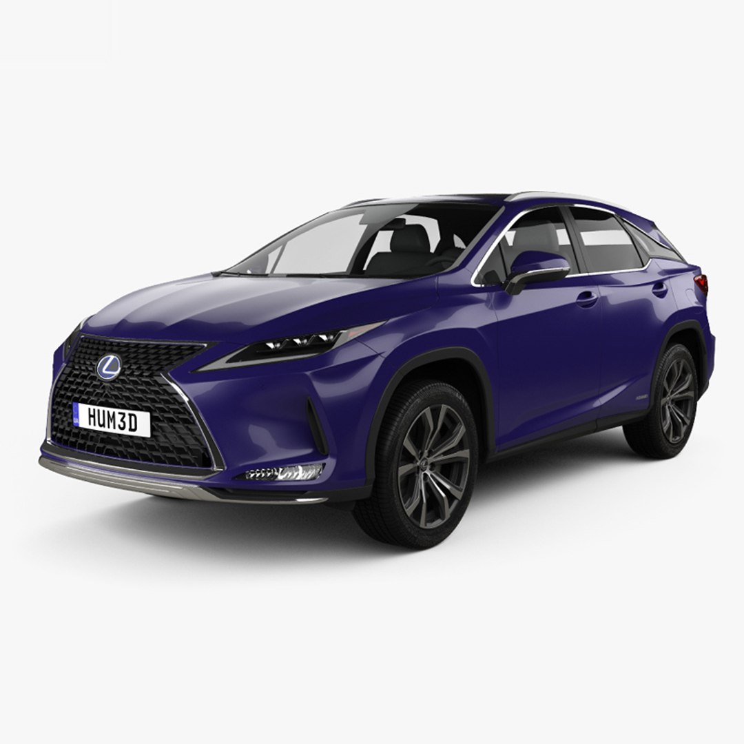 modelo 3d Lexus RX Hybrid Executive 2020 - TurboSquid 1626043