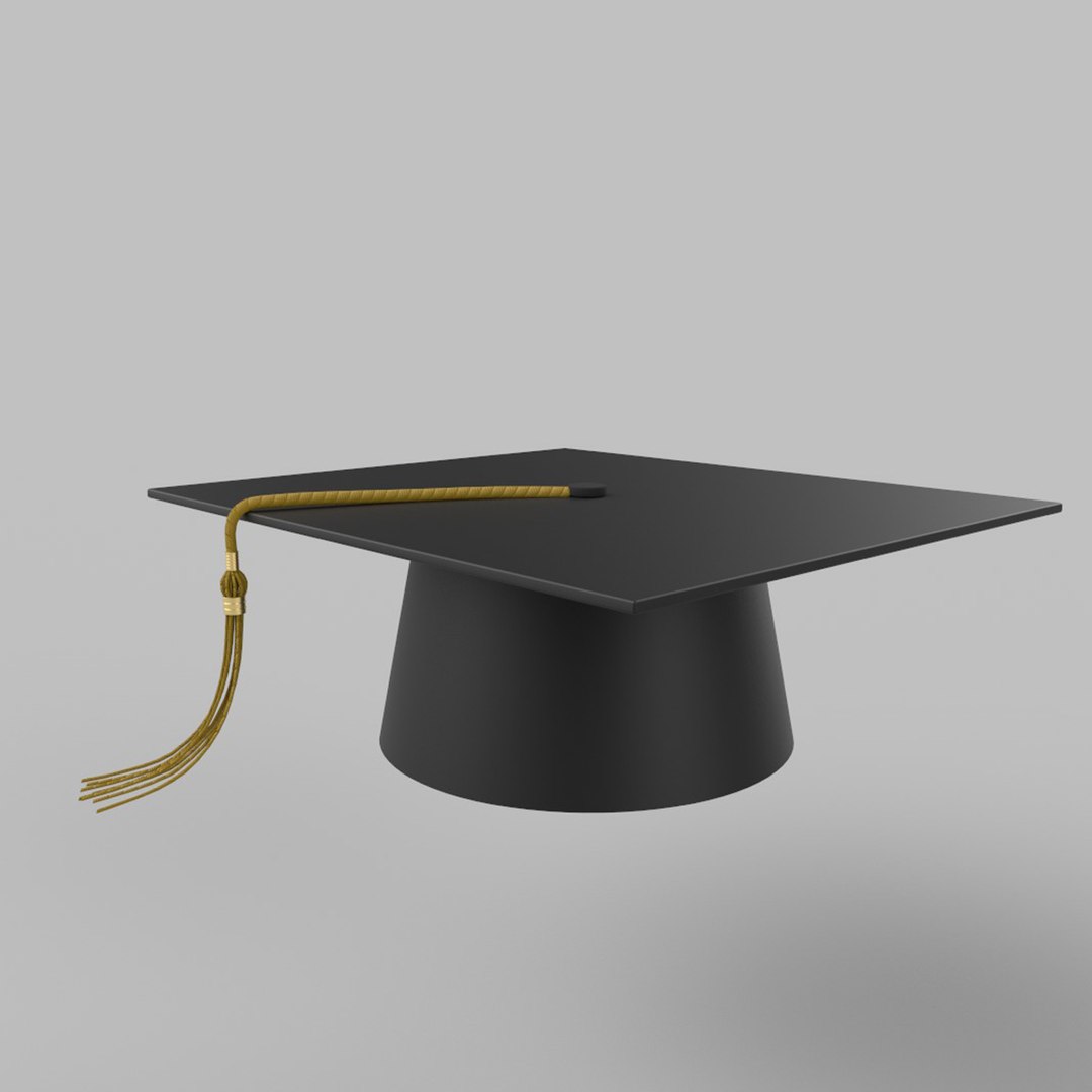 Graduate Hat 3D Model - TurboSquid 1922733