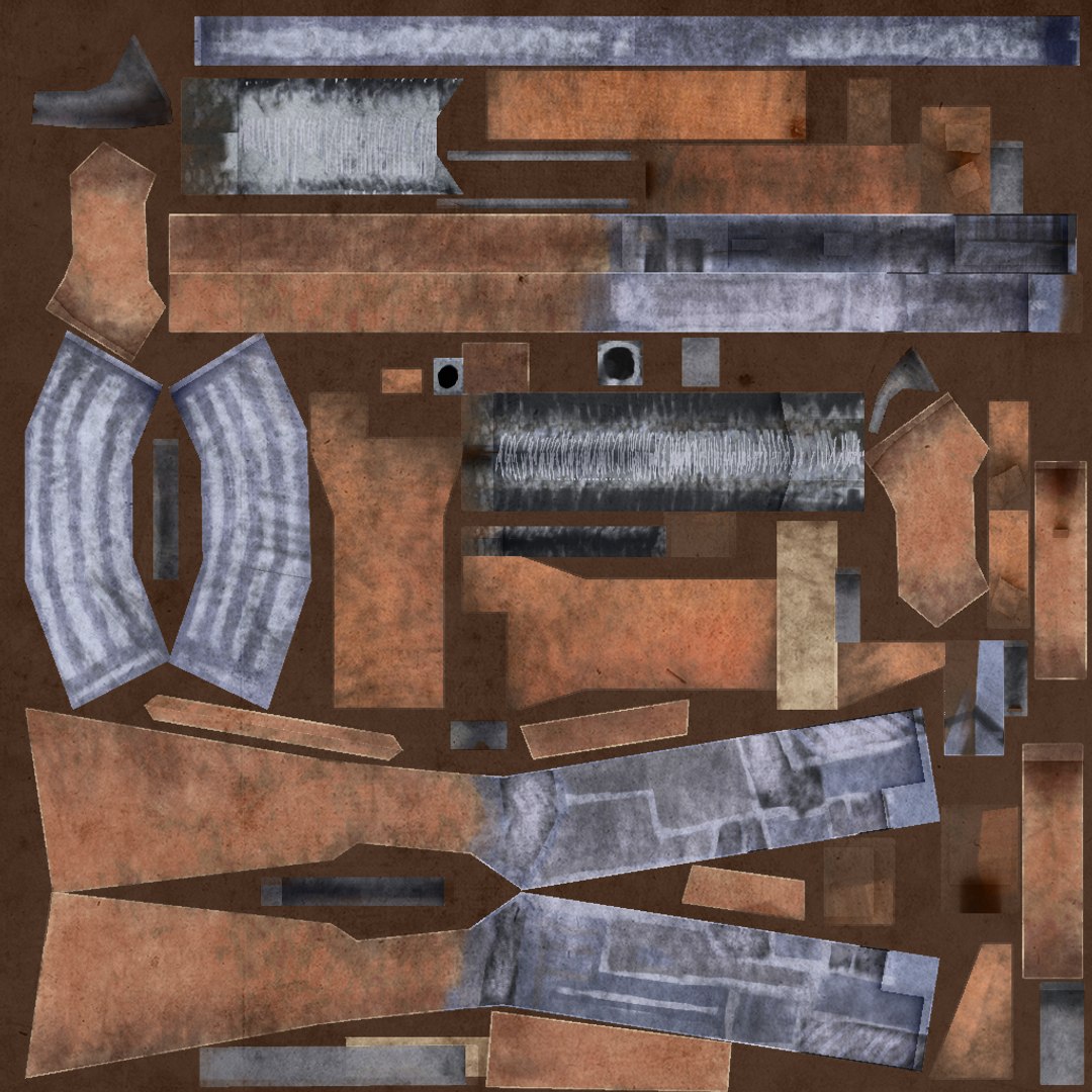 3ds max woman gun character