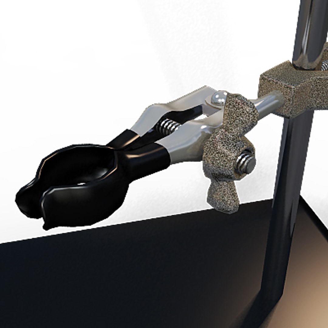 Support Stand Clamp 3d 3ds