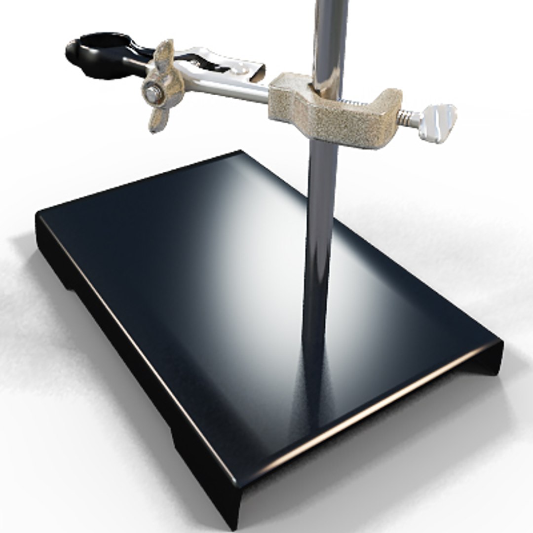 Support Stand Clamp 3d 3ds