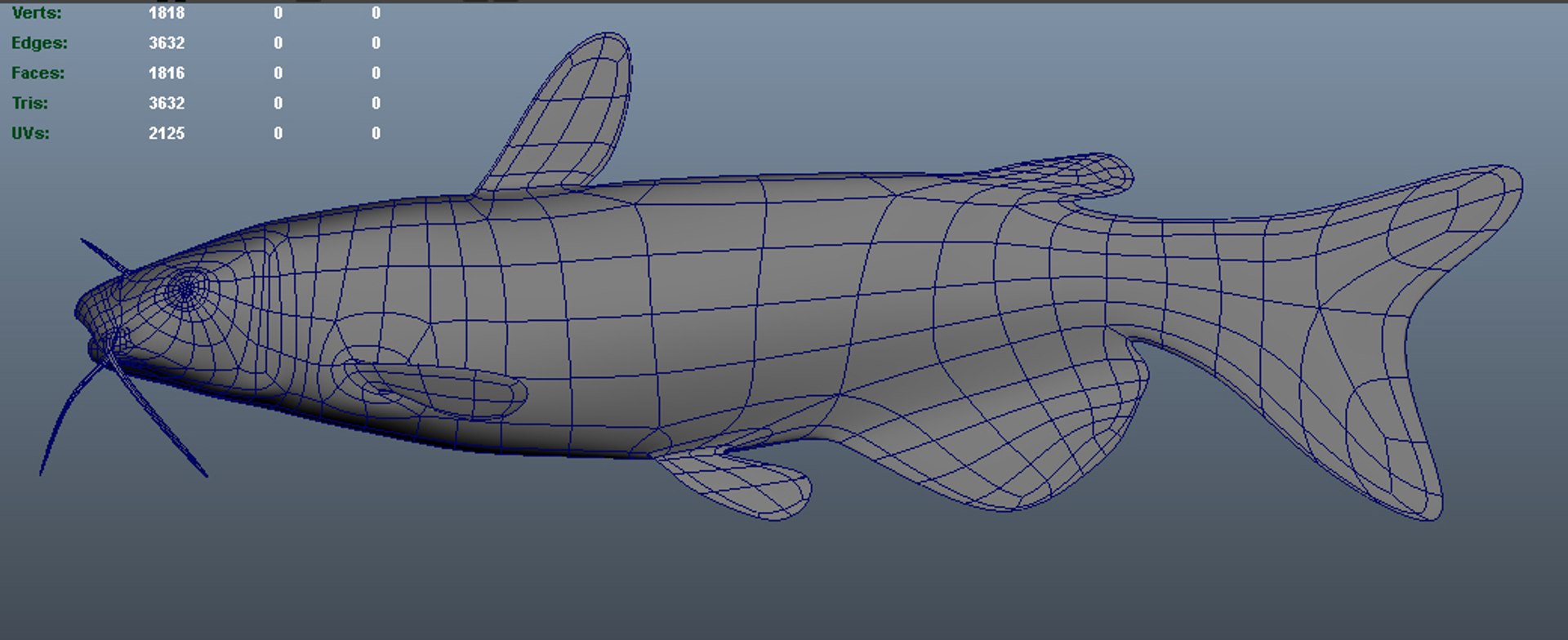 Ictalurus Punctatus Channel Catfish 3D Model - TurboSquid 1164165