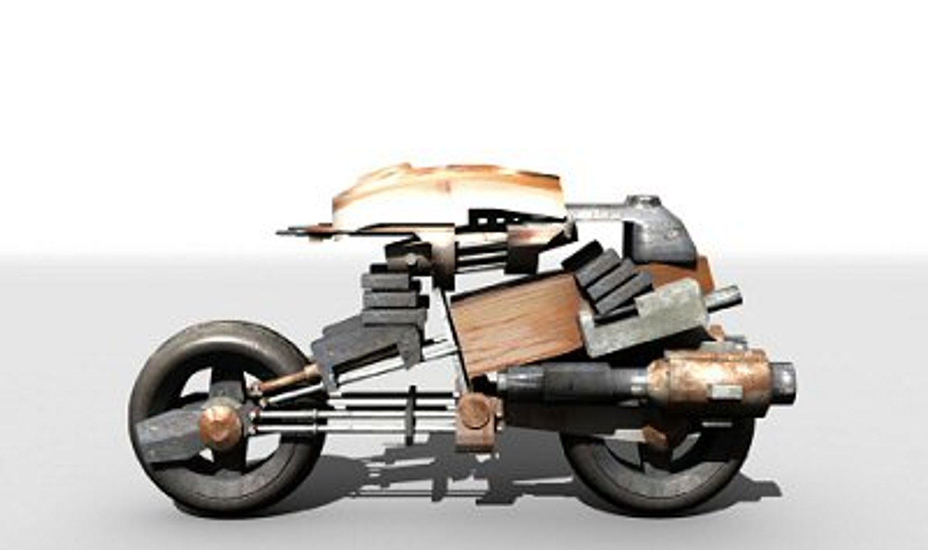 3d Model Bike Robot