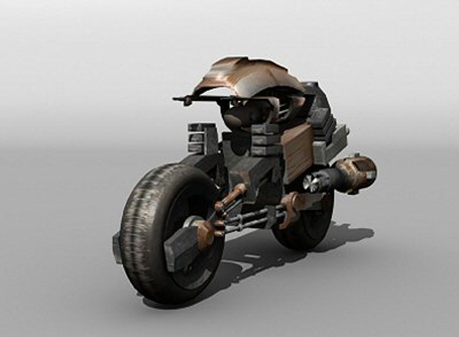 3d Model Bike Robot