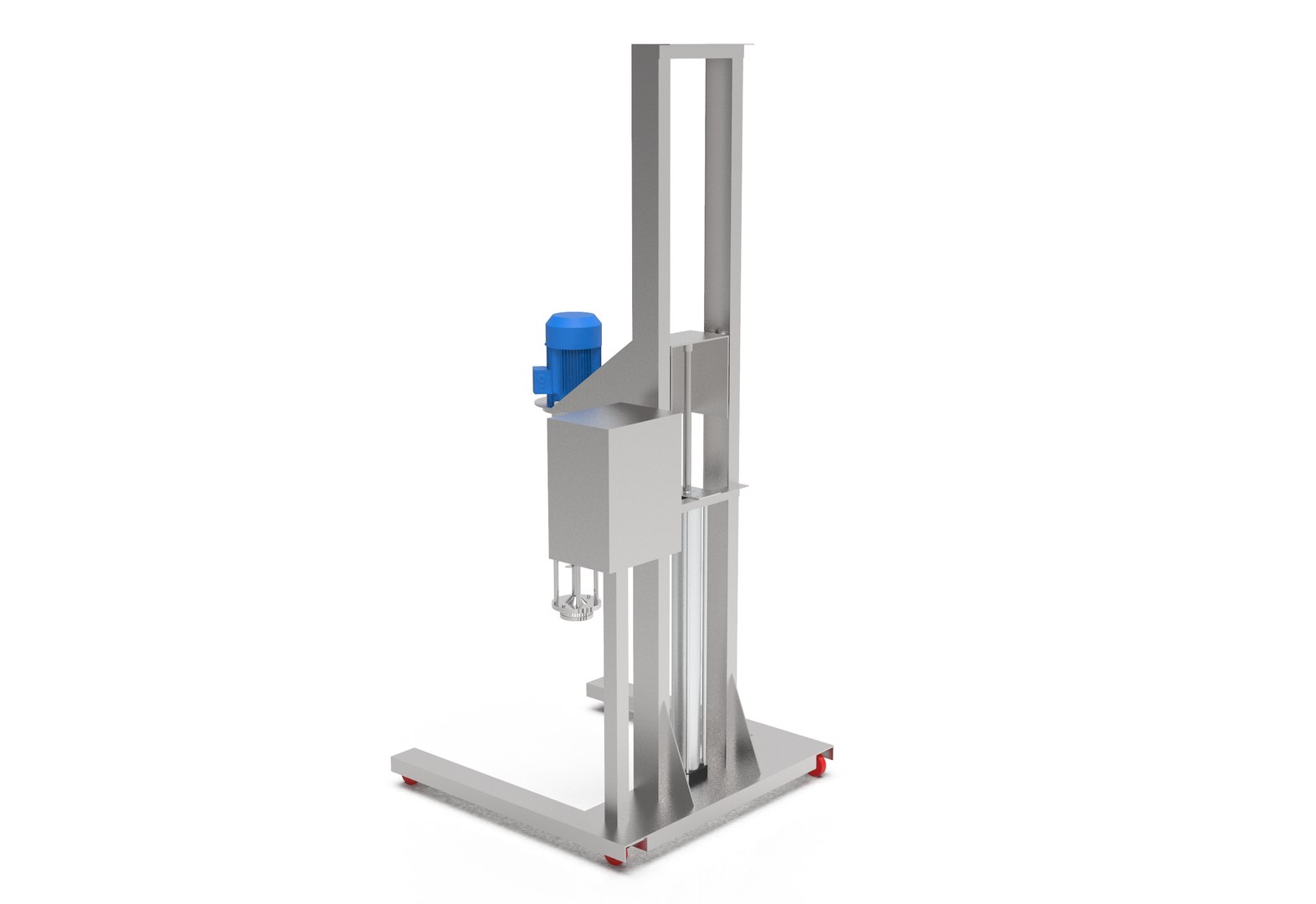 Lifting Mixer - Vertical Mixing Agitator Machine 3D Model - TurboSquid ...