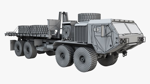 HEMTT Heavy Expanded Mobility Tactical Flatbed Truck3D模型 - TurboSquid ...