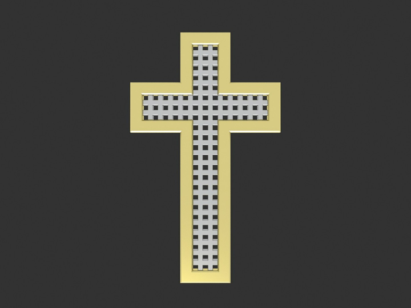 3D cross - TurboSquid 1474561