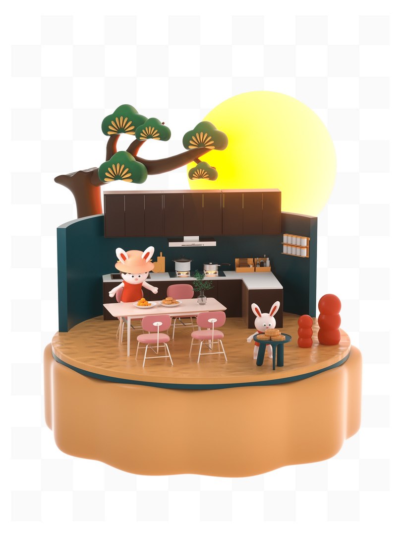 3D Three-dimensional Mid- 3D Model - TurboSquid 2049944