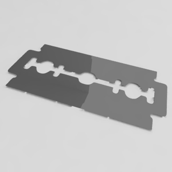 Razor Blade 3D Models for Download | TurboSquid