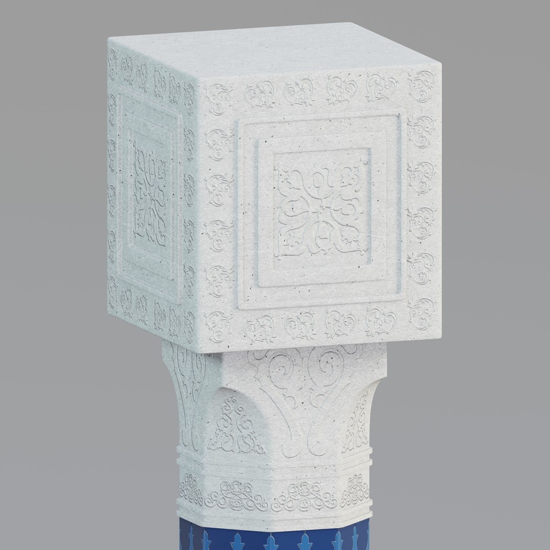 3D column designed model - TurboSquid 1690710