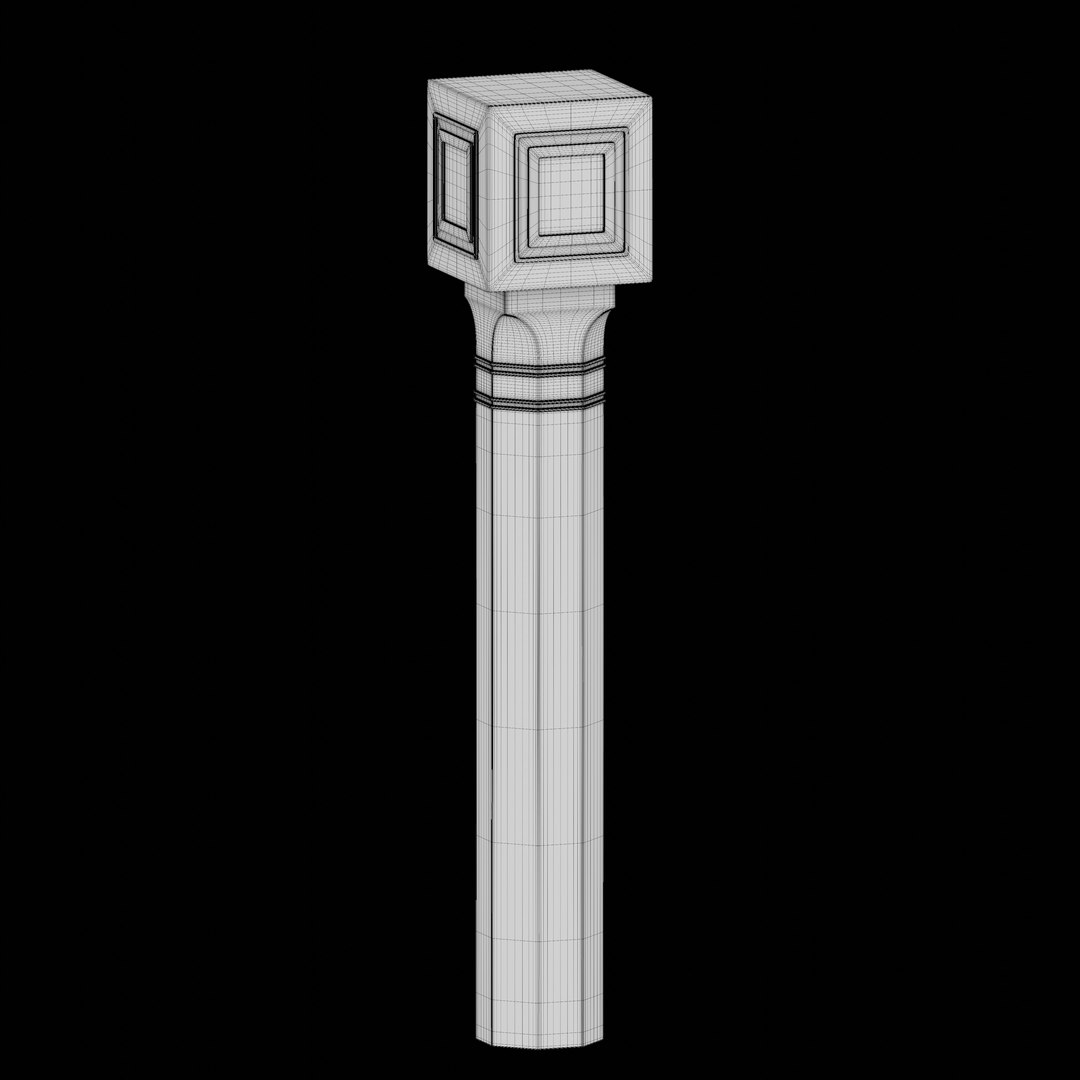 3D column designed model - TurboSquid 1690710