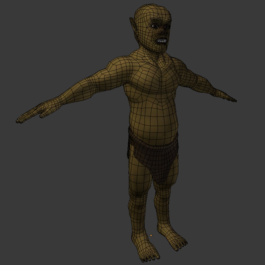 3D Ogre Ready Character Model - TurboSquid 1220703