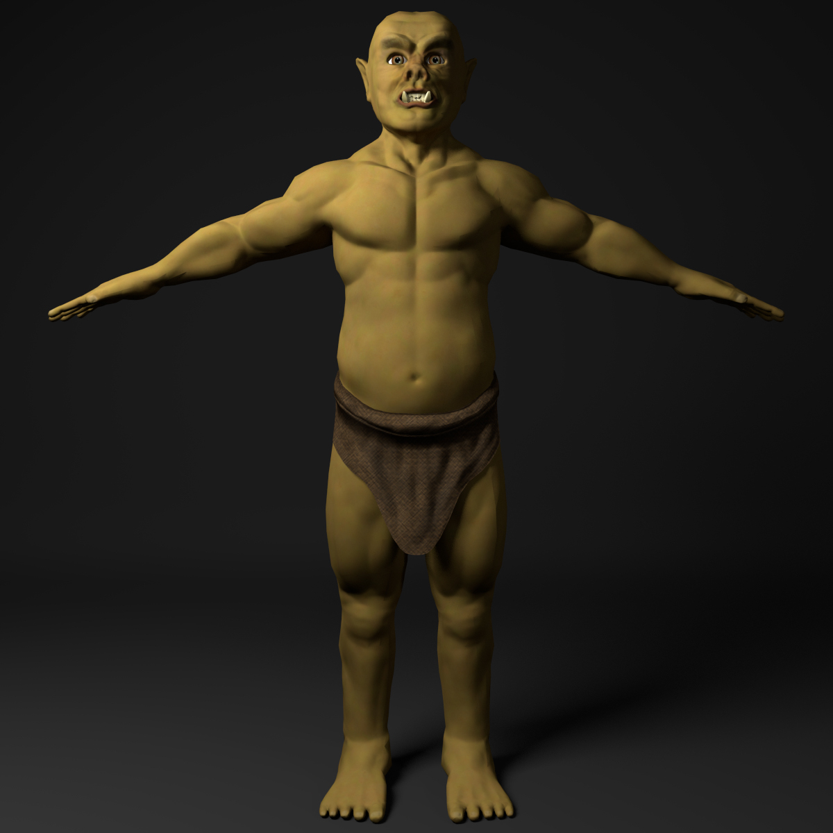 3D ogre ready character model - TurboSquid 1220703