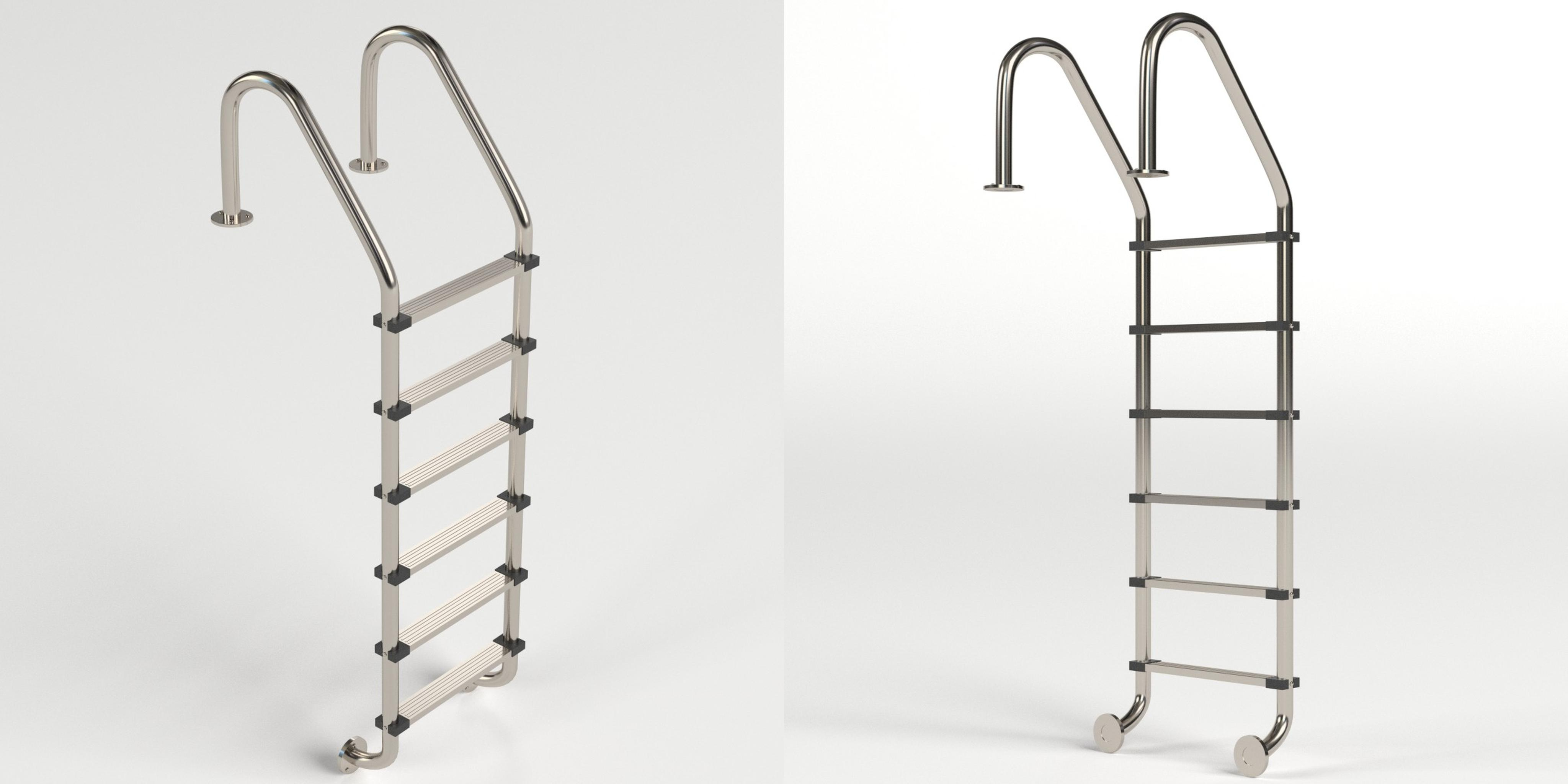 Pool ladder 3D model - TurboSquid 1406935