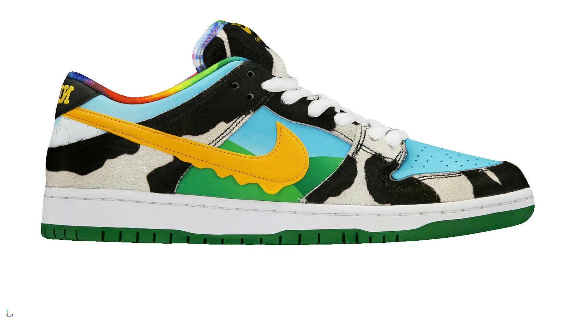 Nike Air Jordan 1 Ben Jerry S X Nike SB Dunk Chunky Dunky 3D Model ...