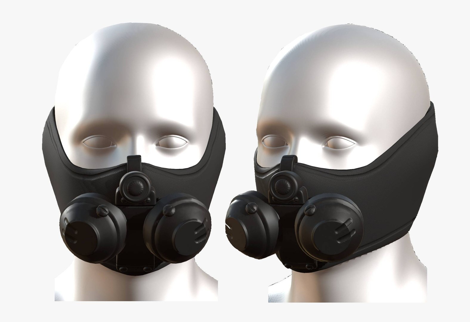 Gas mask 3D model - TurboSquid 1584098