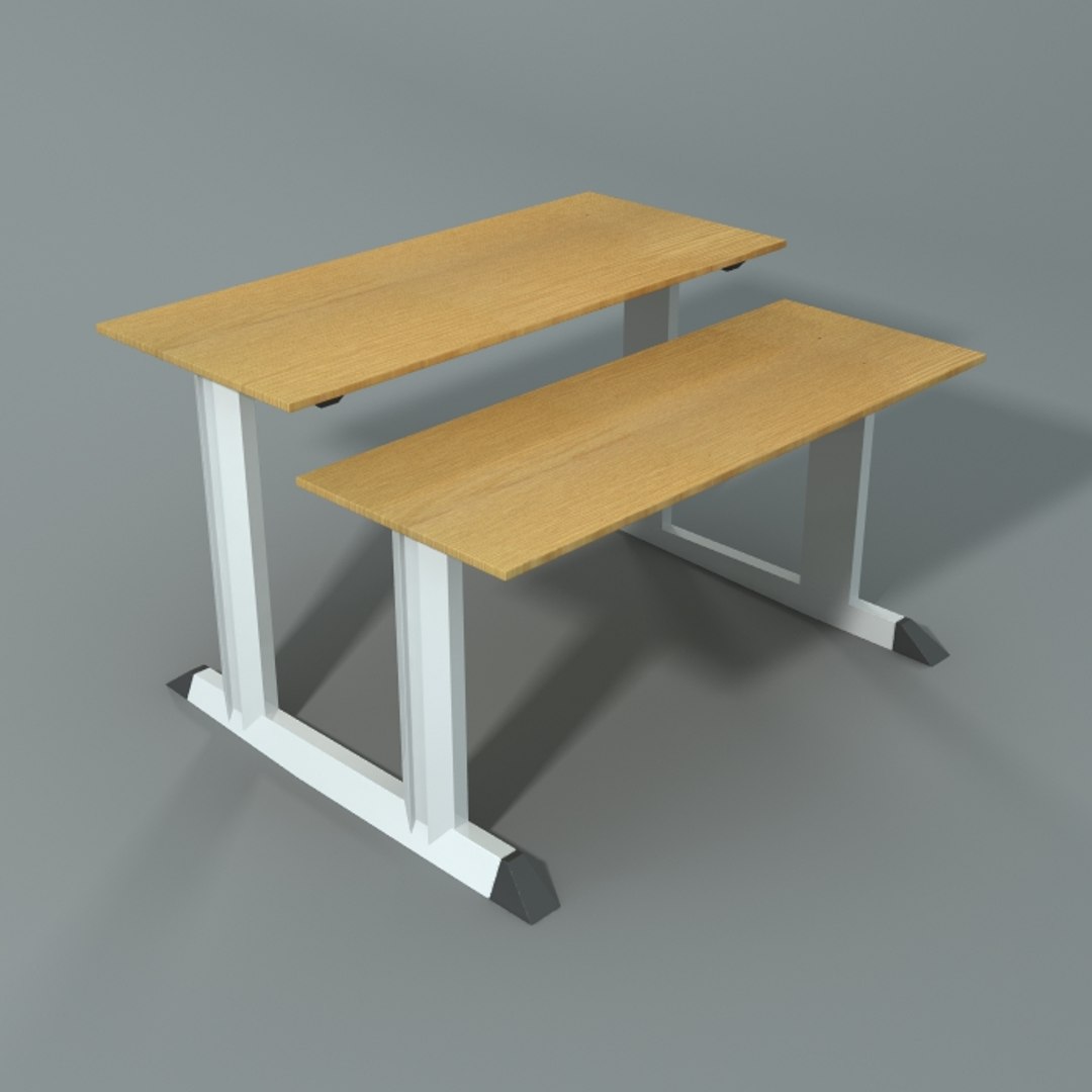 Office Desk 3d Model