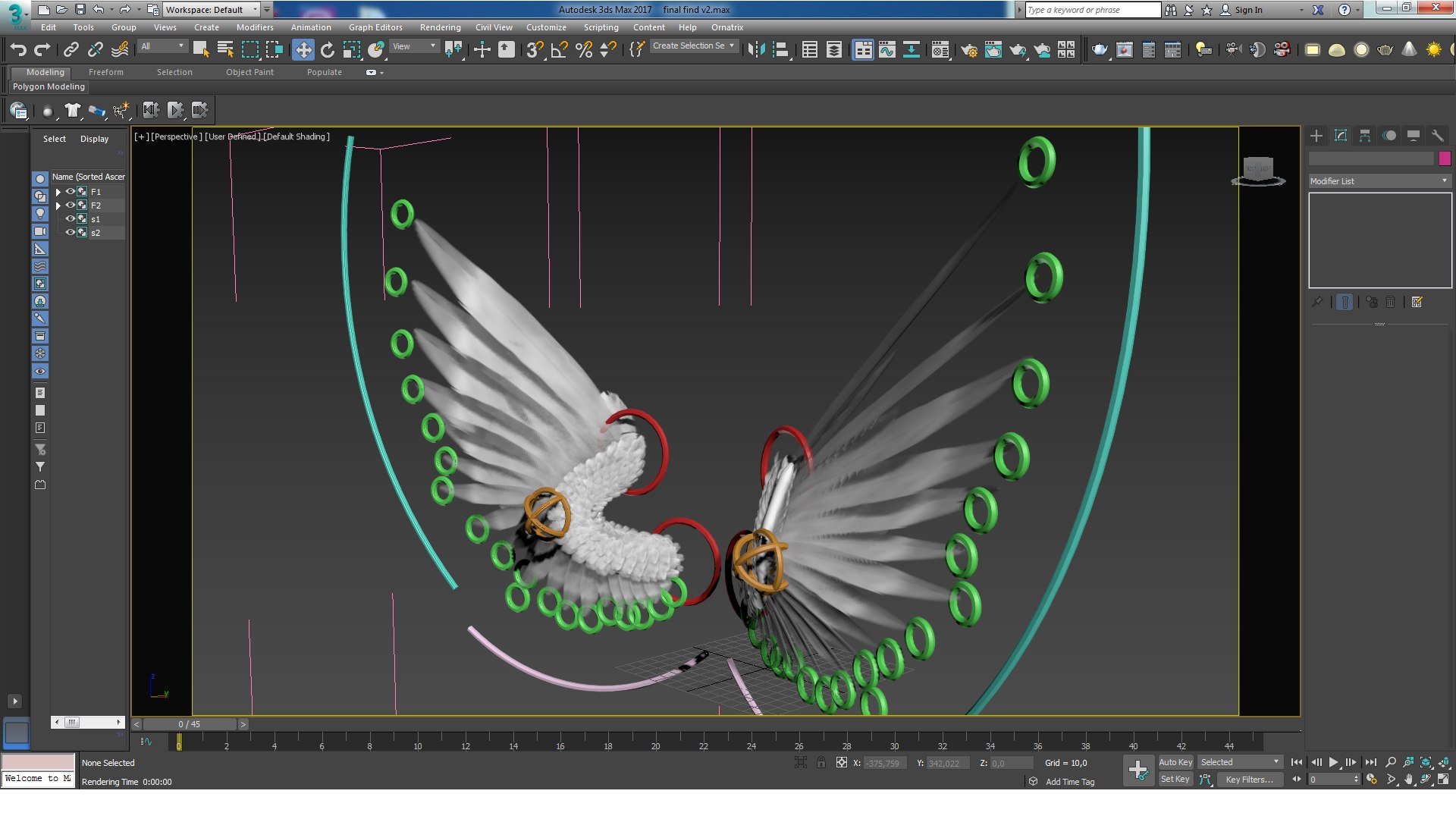Angel Wings Model - TurboSquid 1530808