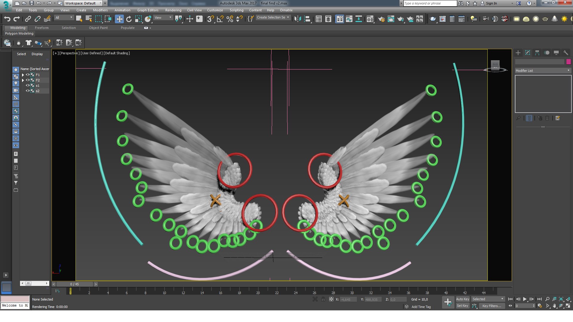 Angel Wings Model - TurboSquid 1530808