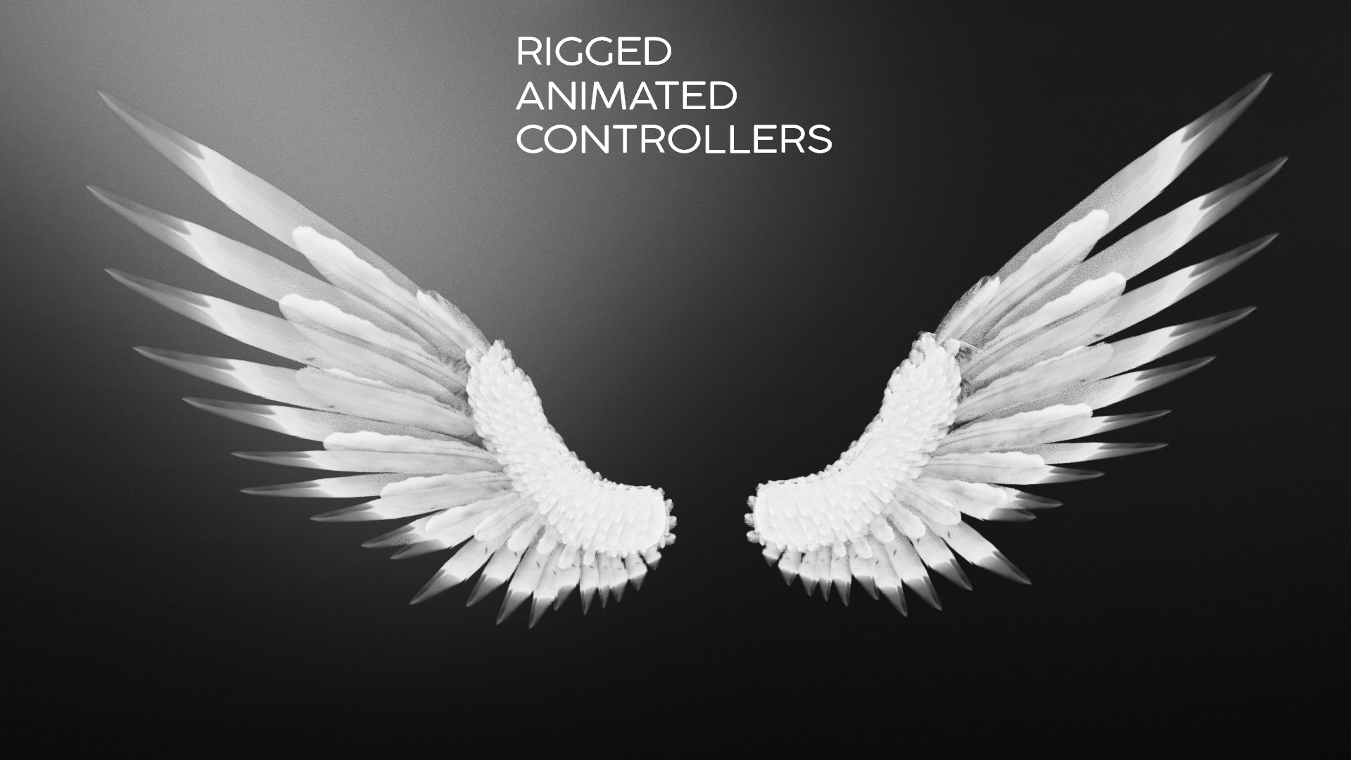 Angel Wings Model - TurboSquid 1530808