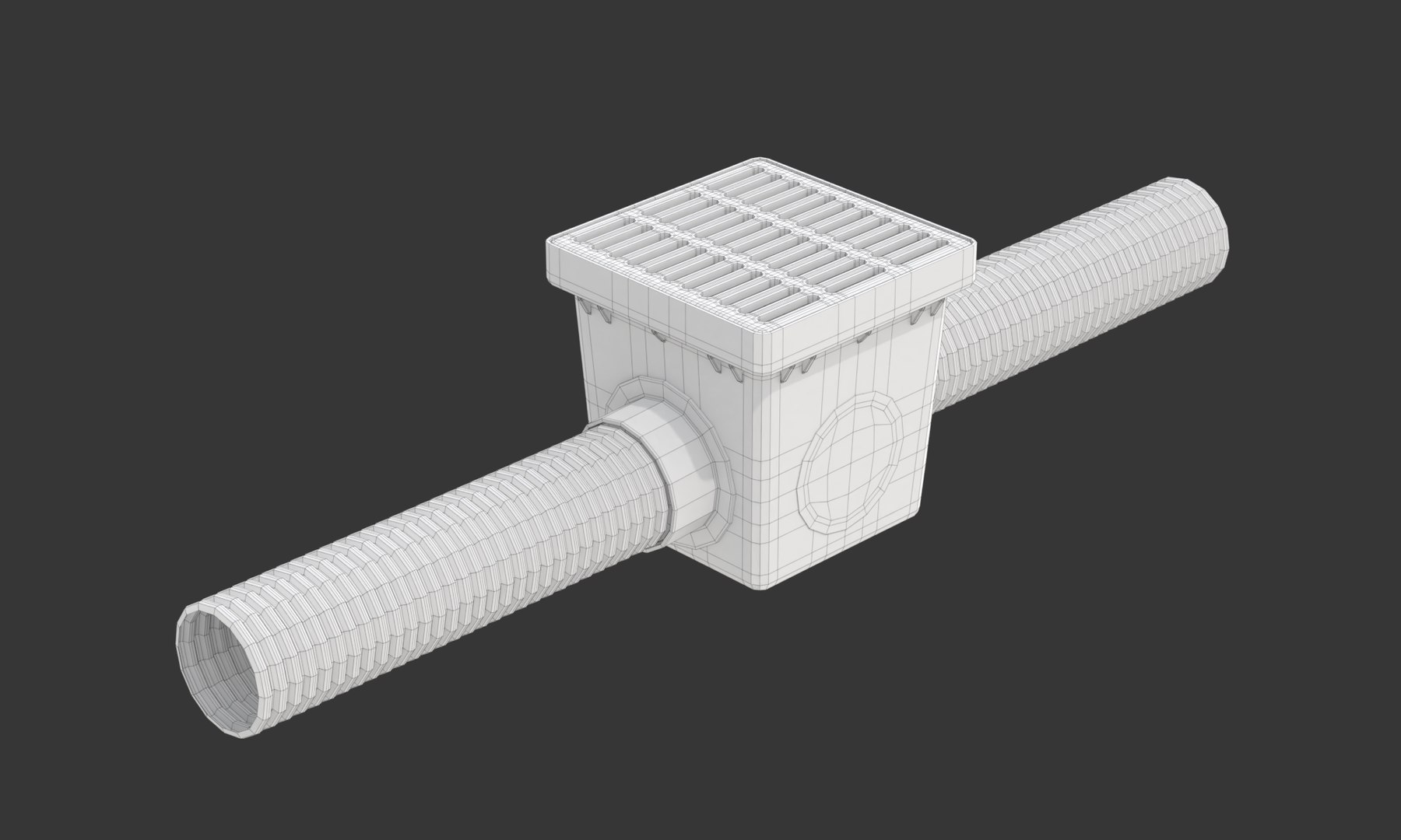 3D Model Catch Basin For Drainage - TurboSquid 2167298