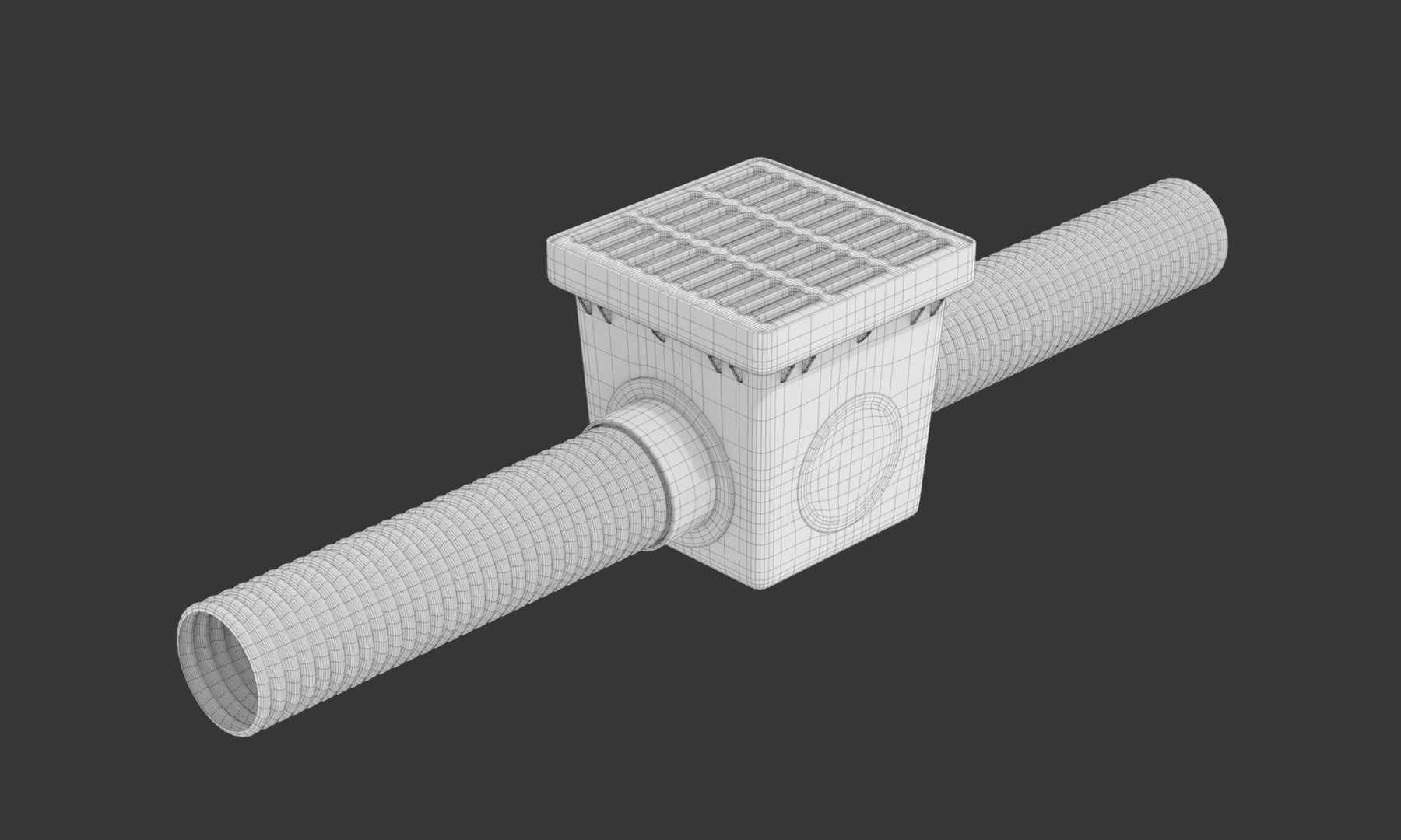 3D Model Catch Basin For Drainage - TurboSquid 2167298