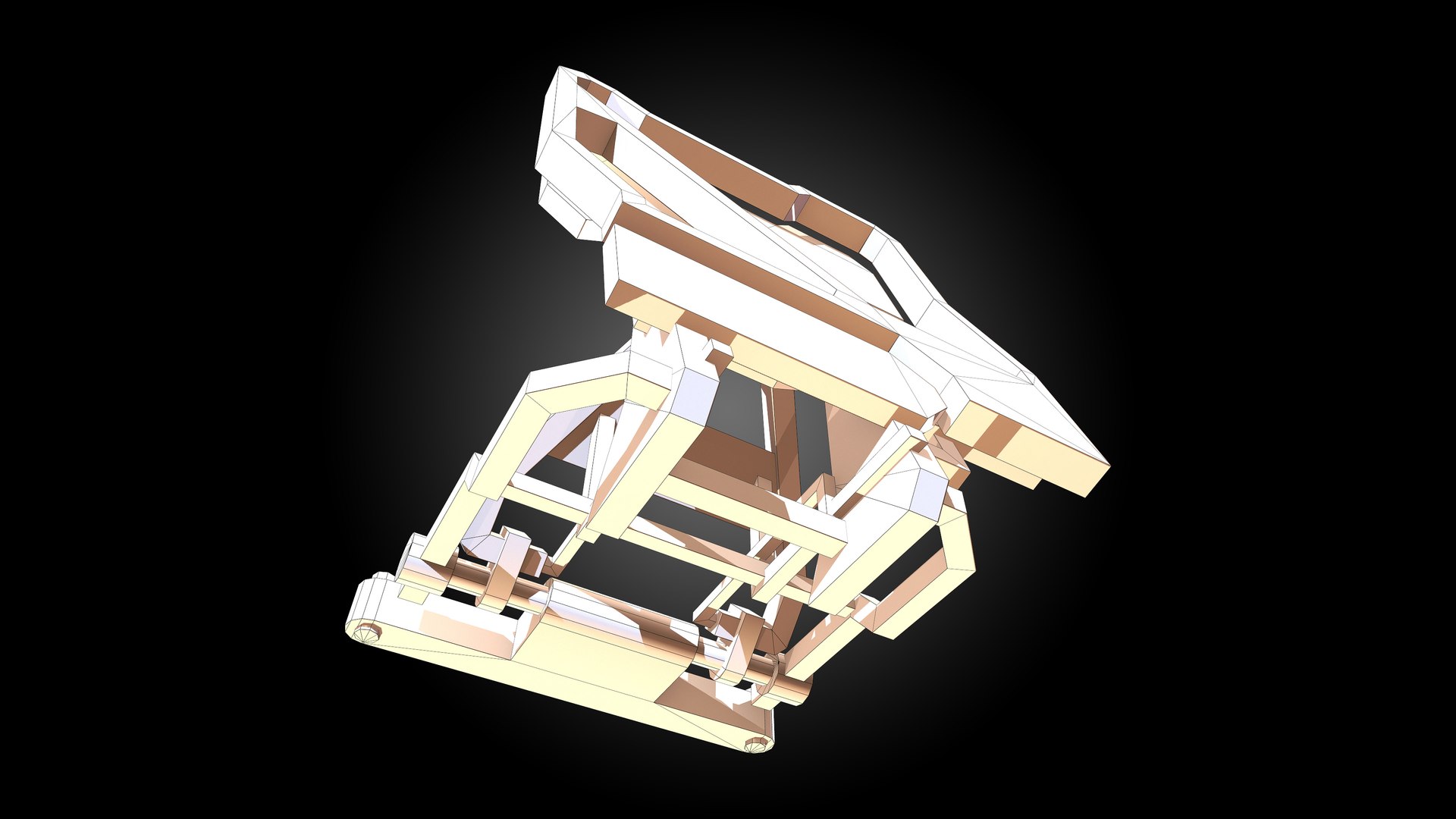 Defense Screen H 3D model - TurboSquid 1745554
