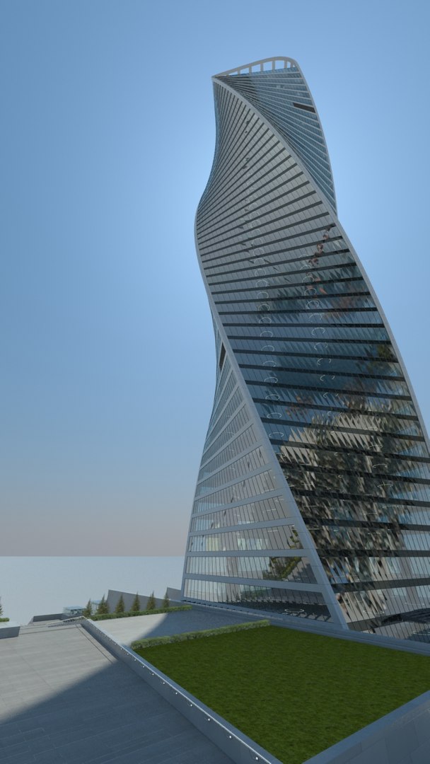 Evolution Tower Skyscraper 3d Model
