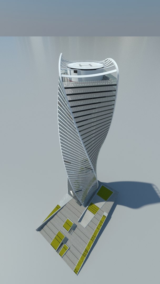 Evolution Tower Skyscraper 3d Model