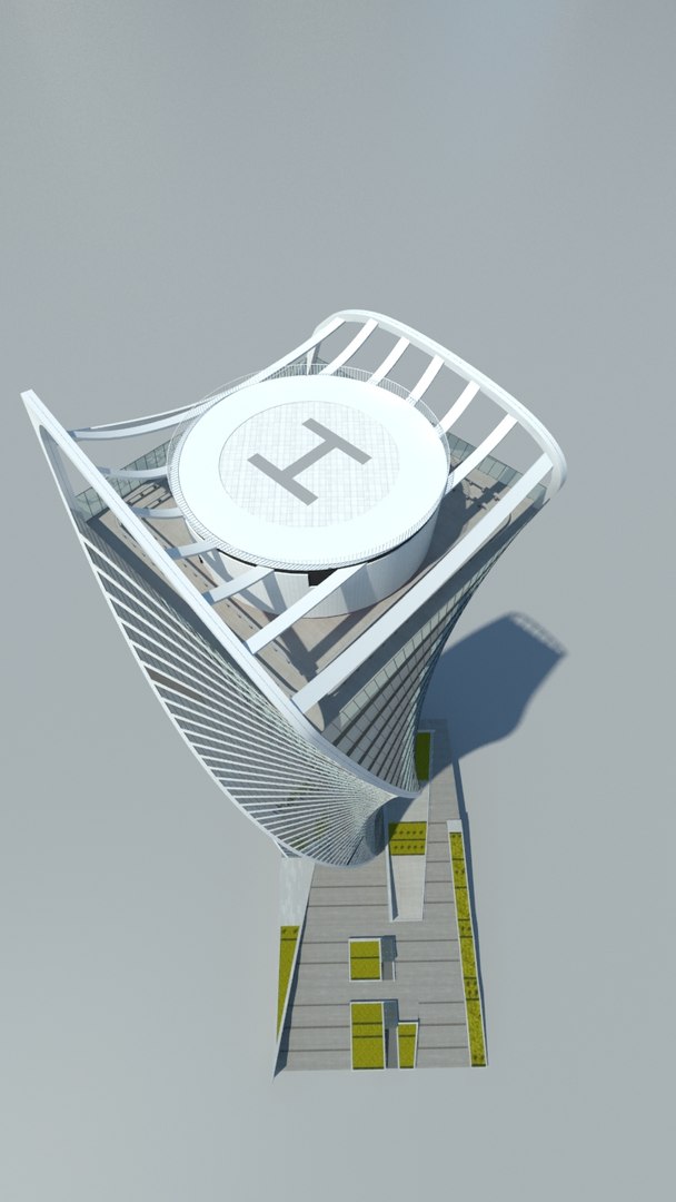 Evolution Tower Skyscraper 3d Model