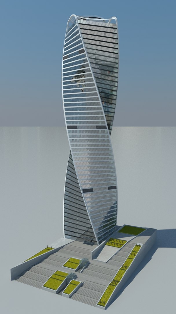 Evolution Tower Skyscraper 3d Model