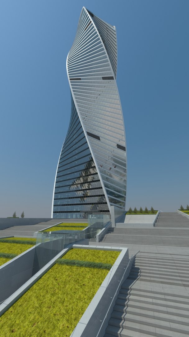 Evolution Tower Skyscraper 3d Model