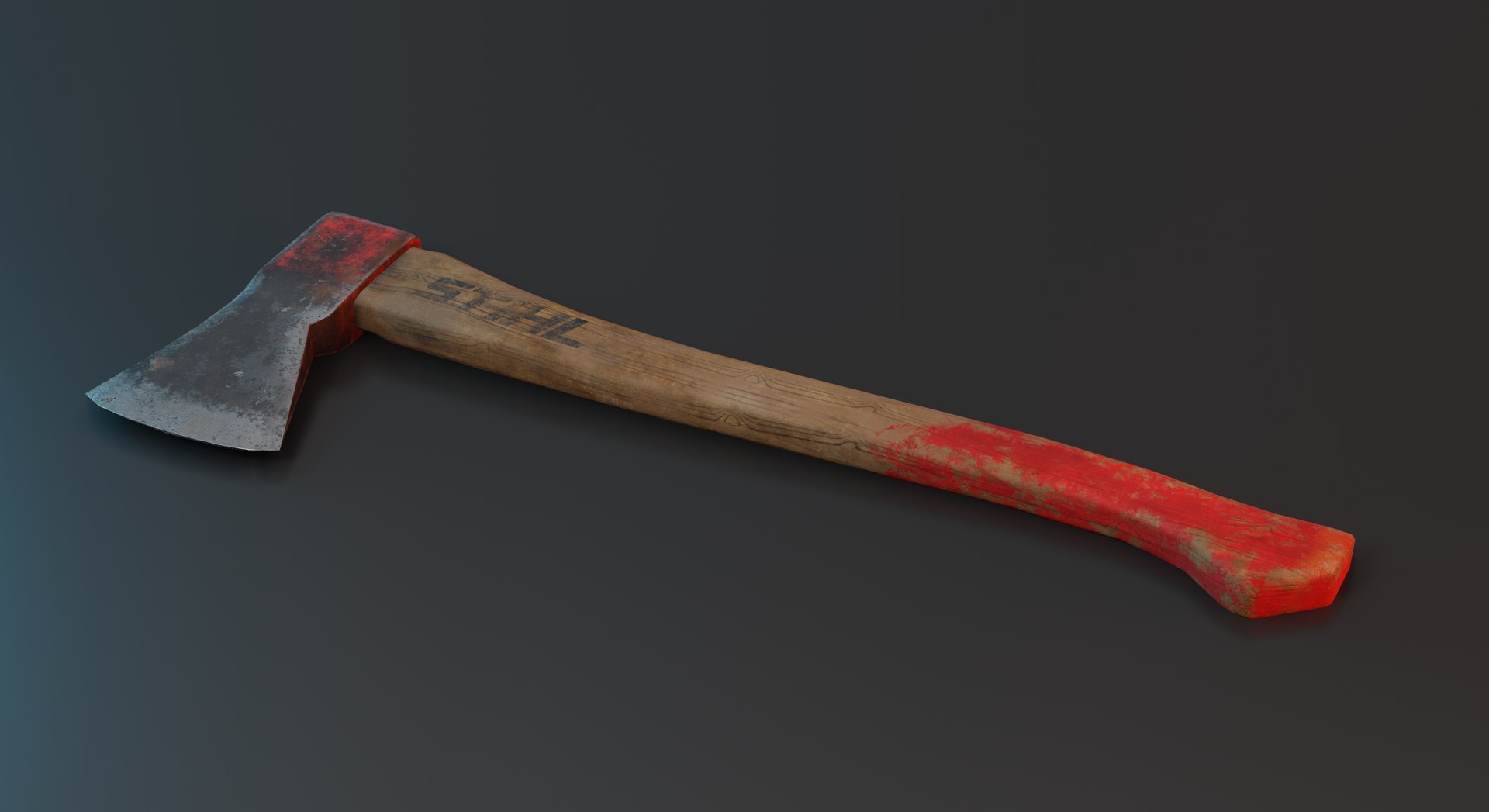 Realistic Ax Worn-out Low-poly 3D Model - TurboSquid 1975652