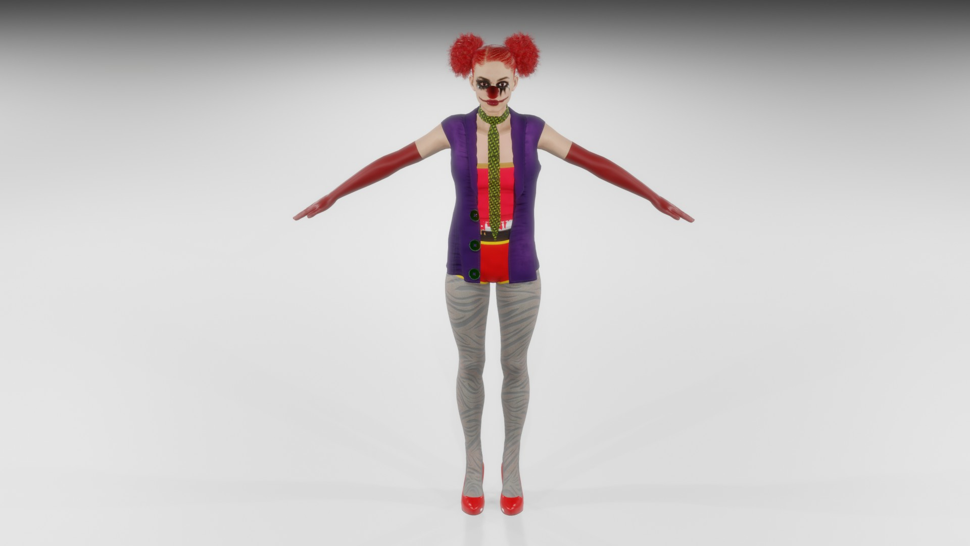 Realistic Girl - Joker Rigged 3D Model 3D model - TurboSquid 2106711