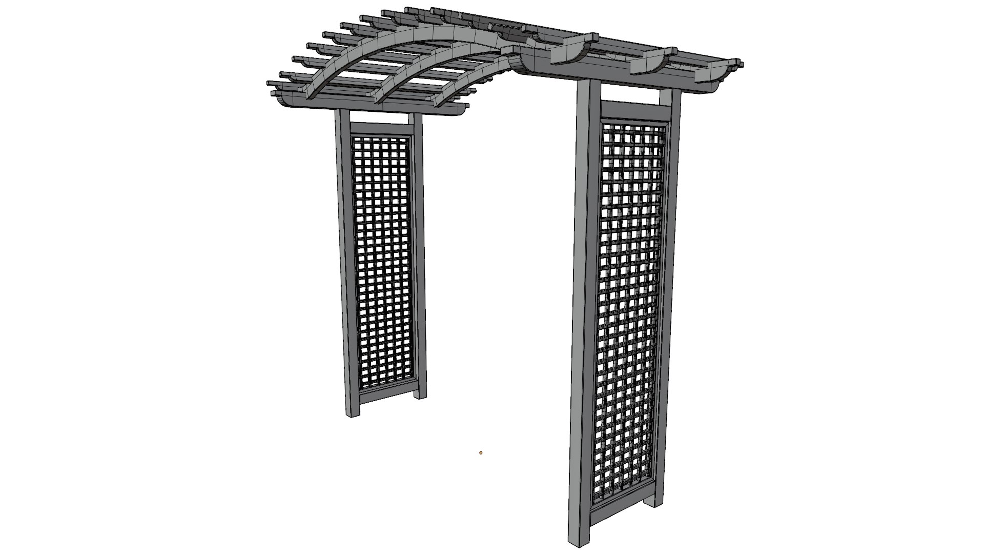 Trellis 3D Model - TurboSquid 2366696