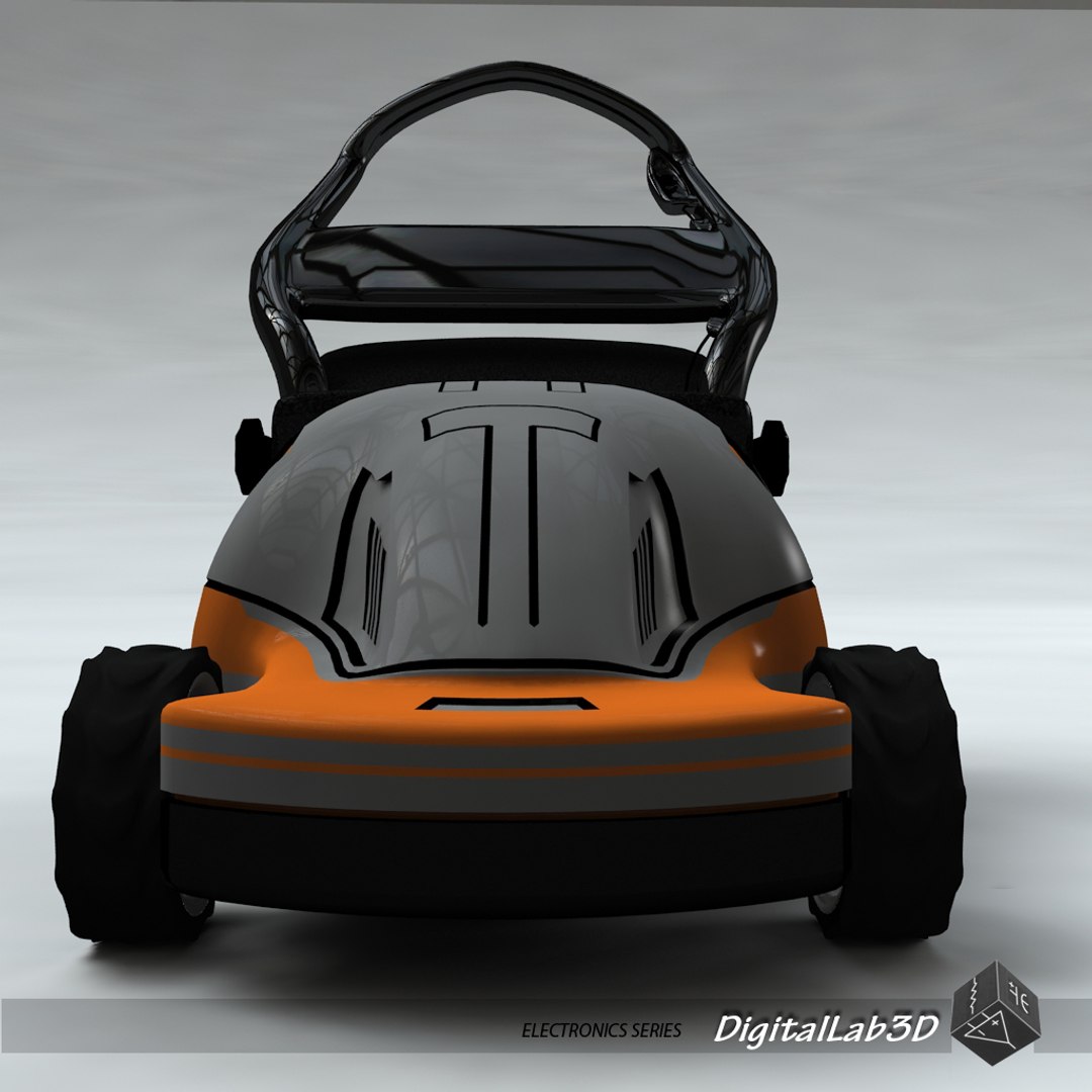 3ds max lawn mower