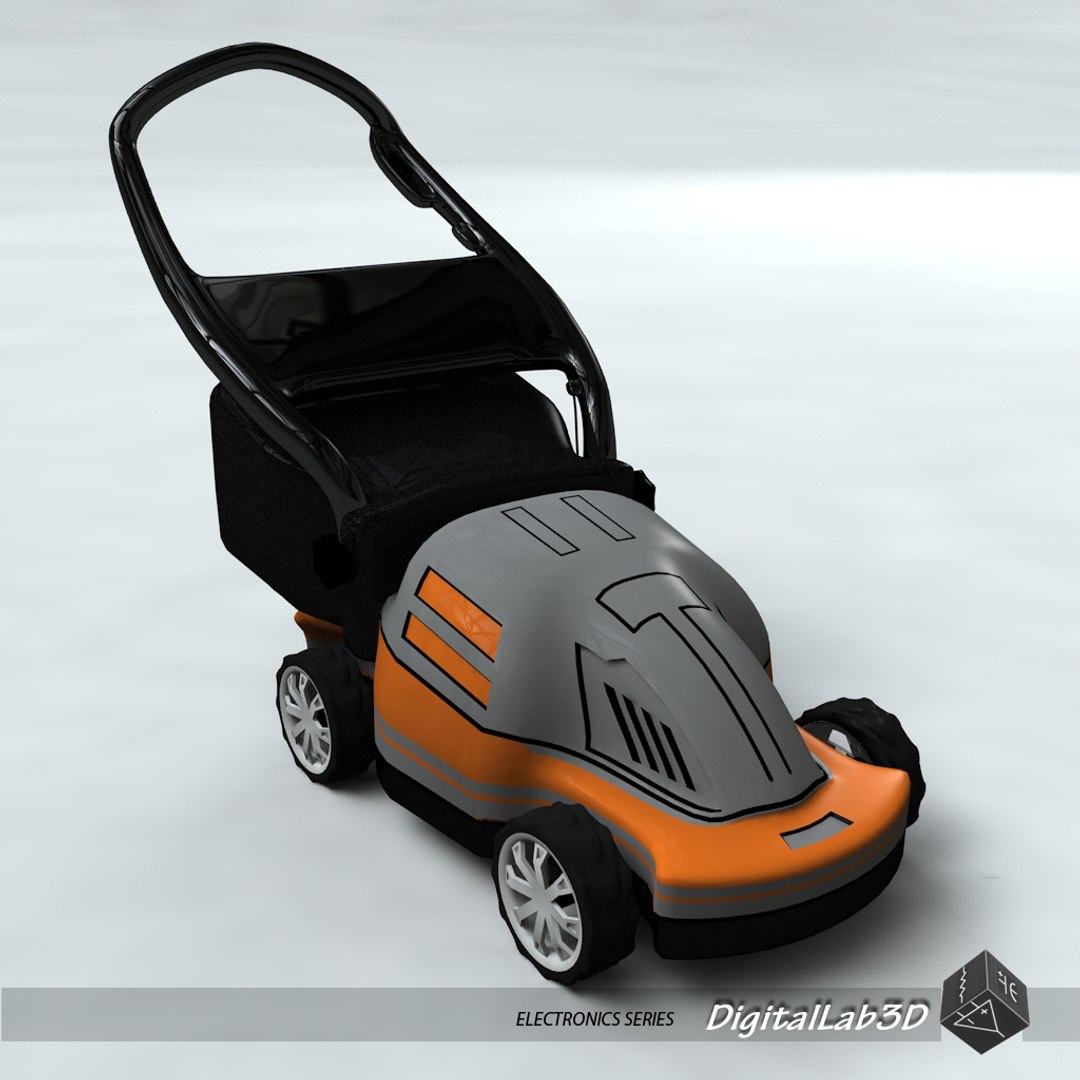 3ds max lawn mower