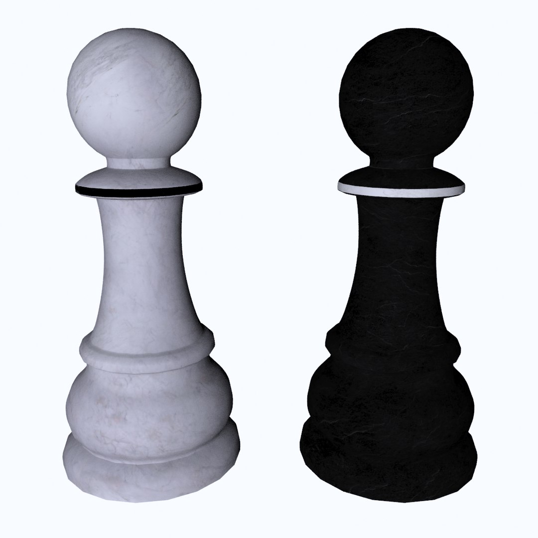 3d Model Pawn Chess Games