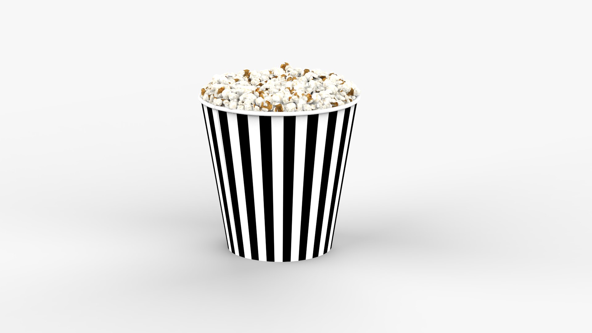 3D Popcorn Bucket - TurboSquid 2101595